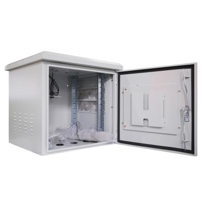 China 19 polegadas impermeável exterior gabinete de metal IP65 Resistente a poeira e água gabinete com 2 ventiladores à venda