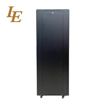 중국 19인치 42U 600mm 너비 800mm 너비 600mm 800mm 1000mm 1200mm 깊이 통신 장막 네트워크 서버 랙 데이터 센터 캐비닛 랙 RAL9004 검은색 판매용