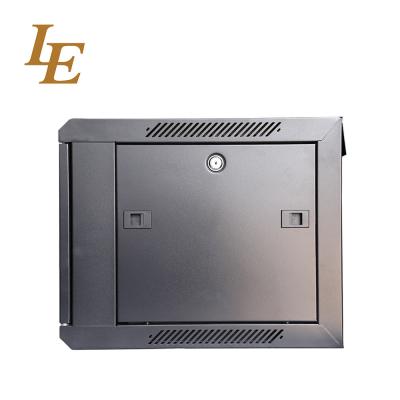 Cina 19 pollici 4U 6U 9U 12U 600mm Larghezza RAL7035 Grigio RAL9004 Nero Sezione singola IT Network Cabinet Rack montato a parete Soluzioni di rete con strisce decorative in vendita