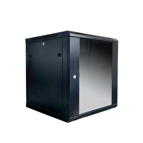 12U 19'' computer wall mount rack locking equipment Cabinet