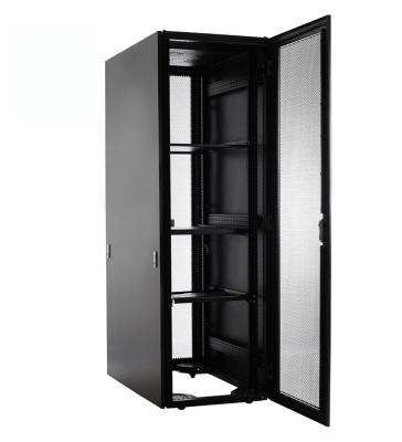 China Adjustable Feet Server Rack Cabinet 800kg Loading Capacity 18-47U Height Pickling Surface Finish 600mm Width for sale