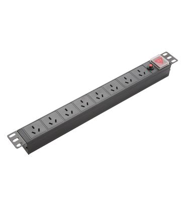 China 8 Ways Australia Type PDU Rack Mount Power Distribution Unit The Key to Streamlined Power Management for sale