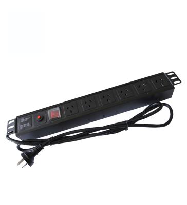 China White or Black 16A Server Rack Power Distribution Unit for Data Center Power Management for sale