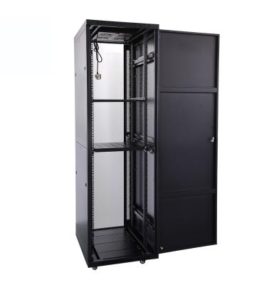 China Floor Standing Network Cabinet 18U-47U 600mm 800mm Width CE Standard Compliance 800kg Static Loading Capacity for sale