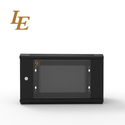 China Server Rack Cabinet 4U to 18U Wall Mount Enclosure with Steel Frame and Powder Coated Finish Providing Durable and Equipment Housing for sale
