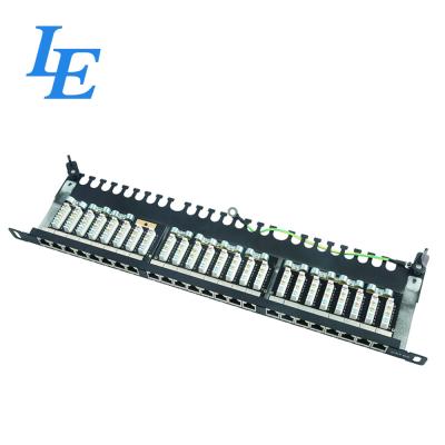 China UTPs 96 Kontakt-materielle Phosphor-Bronzen-lange Lebensdauer der Hafen-Schalttafel-Cat6 IDC zu verkaufen