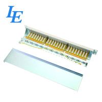 China 1U FTP 24 Port Network Patch Panel With Compatible Srews / Cable Ties Durable for sale