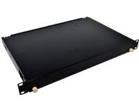 China 96 Port Fiber Optic Patch Panel - Cold-Rolling Steel ODF with 37.5mm Bend Radius for Rack Mounting for sale