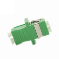 China Durable LC Fiber Optic Adapter with Top Hinged Shutter Flaps, <0.2dB Insertion Loss, -25°C to +85°C Temperature Range for sale