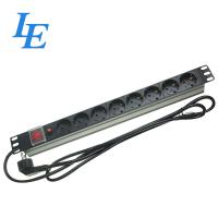 China 19 Inch Network Controlled PDU Power Distribution Unit with 16A Current and DIN49440 Sockets for sale