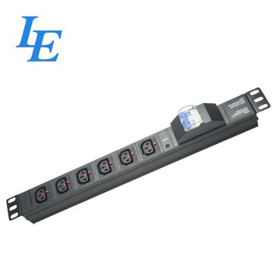 China IEC Type C13 19 Inch Rack Pdu Power Distribution Unit 250VAC Rated Voltage for sale