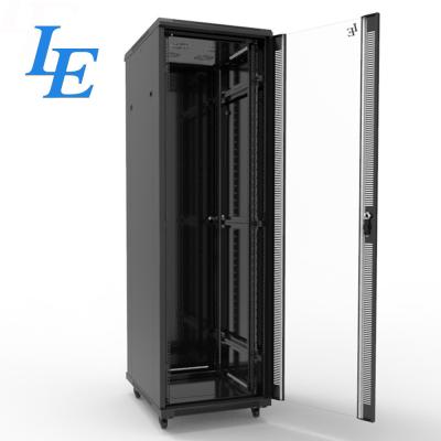 China 32U 42U IP20 Floor Standing 19 Inch Server Rack Cabinet for sale