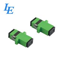 China SC/APC Simplex Fiber Optic Adapter with ≤0.2dB Insertion Loss and 1000 Mating Cycles for Singlemode Applications for sale