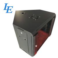 China 60KG Triangular 12U Wall Mount Network Rack for sale