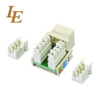 China CE Certified Cat6 Shielded Keystone Jack with 750+ Insertion Cycles and -40°C to 70°C Temperature Range for sale