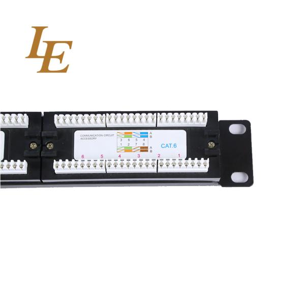 1u i porti del quadro d'interconnessione di Idc della corona scandinava di Ethernet del ftp Cat6 48 cablano la gestione