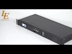 IP20 Beschermingsniveau Server Rack RSA PDU Input Voltage 16A Output Current Voor datacenters