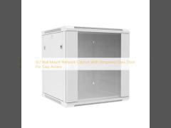 12U 19 inch server rack Ral7035 afsluitbare wandmontage serverruimte rackkast