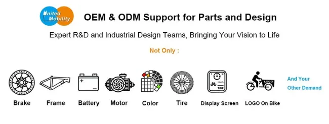 High-Quality Electric Bicycle Components From Various Reputable Brands