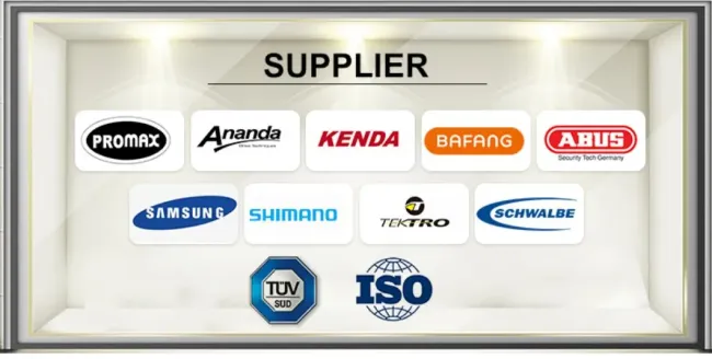 High-Quality Electric Bicycle Components From Various Reputable Brands
