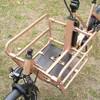 Quality Sleek Cargo E Bike with Reflective Puncture Proof Kenda Tires for sale