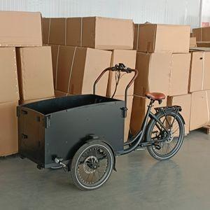 Quality Versatile Electric Bakfiets with Safe Hydraulic Disc Braking for sale