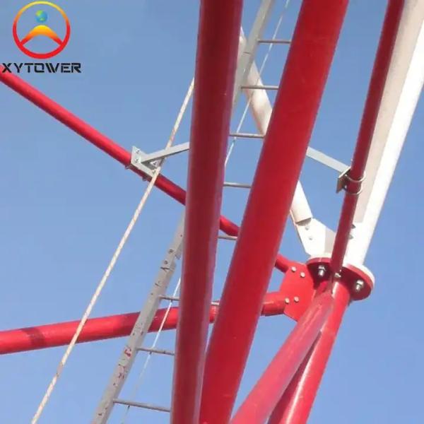 Quality Galvanized Guyed Wire Communication Antenna Wifi Tower for sale