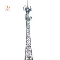 Quality 30m Gsm Cellular Telecommunication Antenna Tower for sale