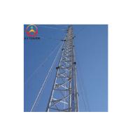 Quality Guyed Wire 5G/4G/3G Mast Galvanized Tubular Steel Telecommunication Tower for sale
