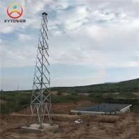 Quality High Quality Low-cost Vertical 3 Legged Steel Lattice Telecommunication Guyed for sale