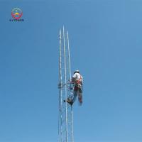 Quality 30 Meter Wire Supporting 3 Legged Tubular Telecommunication Steel Guy Wire for sale