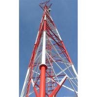 Quality 3 Legged Steel Tubular Self Supporting Hot Dip Galvanized 40m Telecom Cell Tower for sale