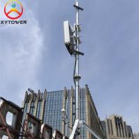 Quality Galvanized Steel Pipe Wifi Antenna Communication Rooftop Pole for sale
