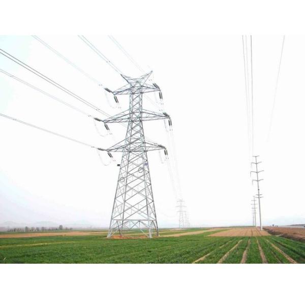 Quality Transmission Electric Power Angle Steel Tower for sale