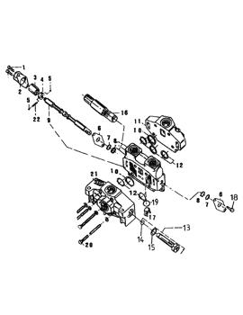 00407658 VALVE Case parts 7000, 7700, A4000