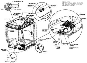 279265A2 SWITCH Case parts 580SN, STEIGER 450, DX55, DX60, QUADTRAC 370, QUADTRAC 420, QUADTRAC 450, 3230, QUADTRAC 470, 580M, FARMALL 40, 4420, SPX3320, 3330, 4430, QUADTRAC 500, 580N, PATRIOT 3240, QUADTRAC 540, QUADTRAC 550,...