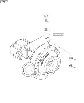 84319987R REMAN-WATER PUMP Case parts PATRIOT 3340, 3230, 3330, 2240, PATRIOT 2250, PATRIOT 3240, SPX3320