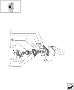 4769590 SHAFT Case parts JX95, JX1075C, JX100U, JX1060C, JX1070C, JX55, JX60, JX70U, JX65, JX80U, JX70, JX90U, JX75, 8045.05.406, JX80, 8045.06.406, JX85, JX90