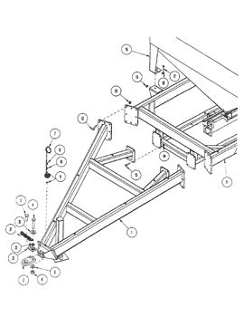 China 1027333 AIR TANK Case parts 2400 for sale