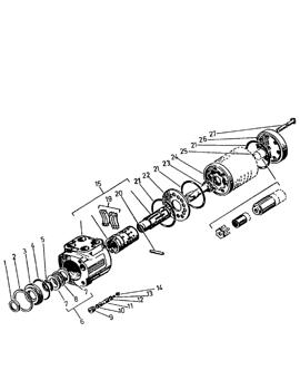 00101428 SPRING Case parts 7000, 7700