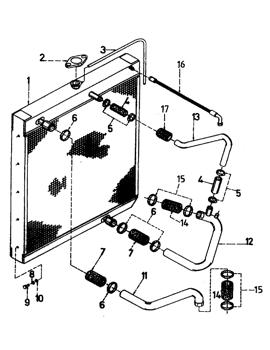 China 00180475 HOSE CLAMP Case parts 7000, AUSTOFT, 7700 for sale
