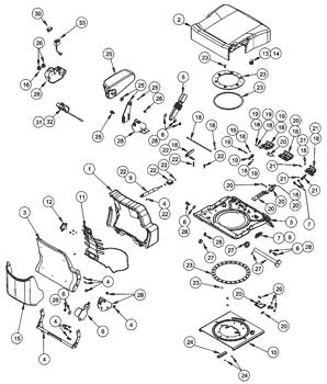 381151A1 SWITCH Case parts FLX3010, STX275, MX180, MX200, STX325, FLX3510, MX210, FLX4010, STX375, MX220, STX425, MX230, SPX4260, MX240, SPX4410, FLX4510, STX450, MX255, STX500, MX270, MX285