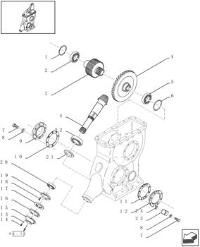 16043624 SCREW,Hex, M8 x 1.25 x 25mm, Cl 8.8, Full Thd Case parts FARMALL 85C, FARMALL 85U, FARMALL 90, 821F, FARMALL 90C, 321E SERIES 3, MAXXUM 100, PUMA 150, FARMALL 95, FARMALL 95C, MAXXUM 110, PUMA 165, 750K, FARMALL 95U, JX1070C, MAXXUM 130, JX55, JX6