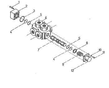 00406160 SCREW Case parts 7000, 7700
