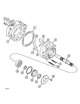 China 105658A2 ROLLER BEARING Case parts 860, 960 for sale
