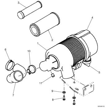 China 222429A1 AIR FILTER Case parts 445, 420CT, 1840, 445CT, SR130, 1845C, 410, 40XT, 60XT, 420, 75XT, 70XT, 430, 85XT, 435 for sale