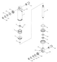 China 00144084 NUT Case parts AUSTOFT for sale