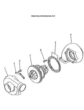 China 00138987 CLAMP Case parts 7000, 7700 for sale