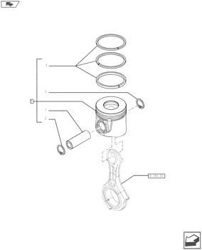 China 8097545 PISTON RING SET Case parts F5CE5454G A001, F5AE9454K A002, TV380, 445, F5AE9454L A002, SV250, 420CT, F5AE9484A A001, F5AE9484A A002, FARMALL 75C, F5AE9484A A003, 121E SERIES 3, F5AE5484C A002, F5AE9484A A004, 321E SERIES 3, 445... for sale