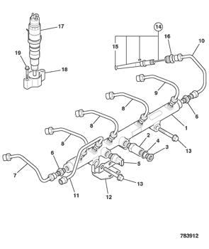 China 02/912204 Valve fuel pressure relief for sale